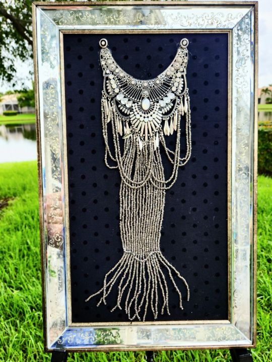 Modeling jewelry mirrored frame - APRIL'S COASTAL CREATIONS - Jewelry ...