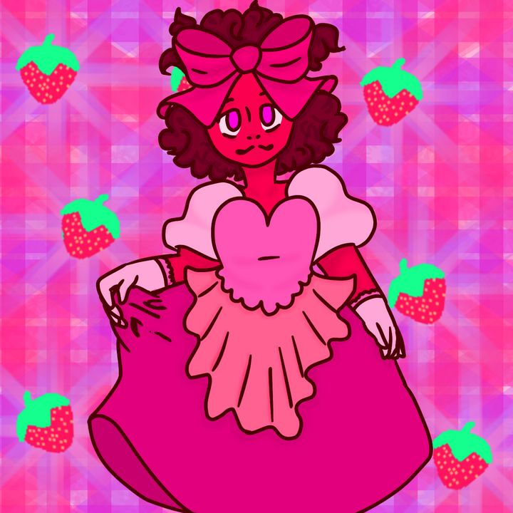 Soft Ruby - DewDonuts - Digital Art & AI, Fantasy & Mythology, Space ...