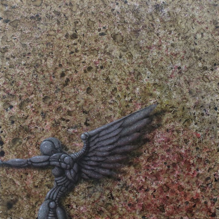 RUST ANGEL - MOISES HERGUETA - Paintings & Prints, Fantasy & Mythology ...