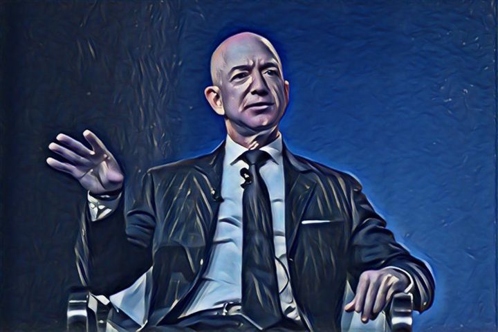 Jeff Bezos Talking Artistic Paint - gallery - Paintings & Prints ...