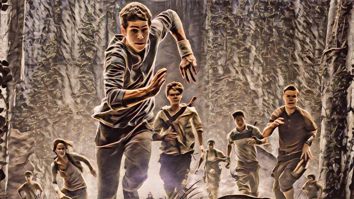 The Maze Runner Artistic Paint - gallery - Paintings & Prints, Abstract ...