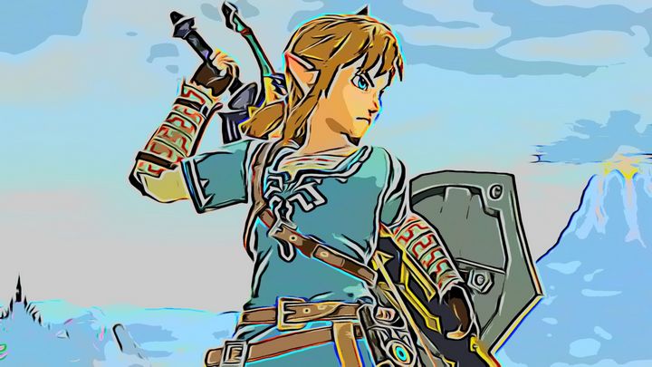 Zelda Link Artistic Illustration RGB - gallery - Paintings & Prints ...
