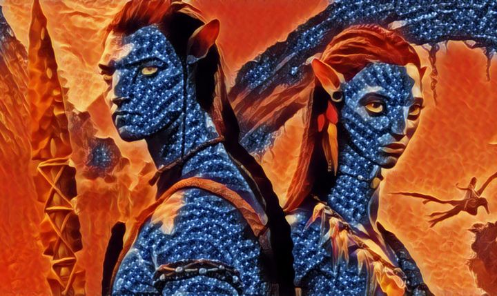 Avatar Poster Illustration Ice fire - gallery - Paintings & Prints ...
