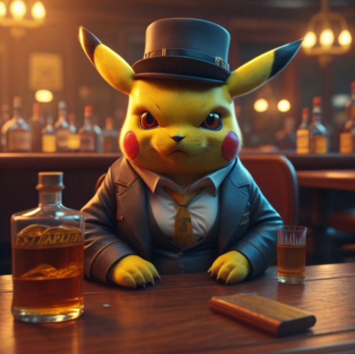 Pikachu Gangster