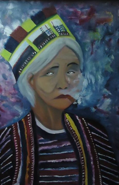 INDIGENOUS LADY (IGOROT LADY) - The Accidental Artist ( Raquel Diokno ...