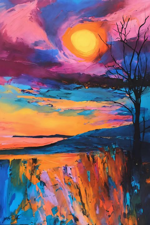 Shocking Landscape - Digital Esoteric Art - Digital Art & AI ...