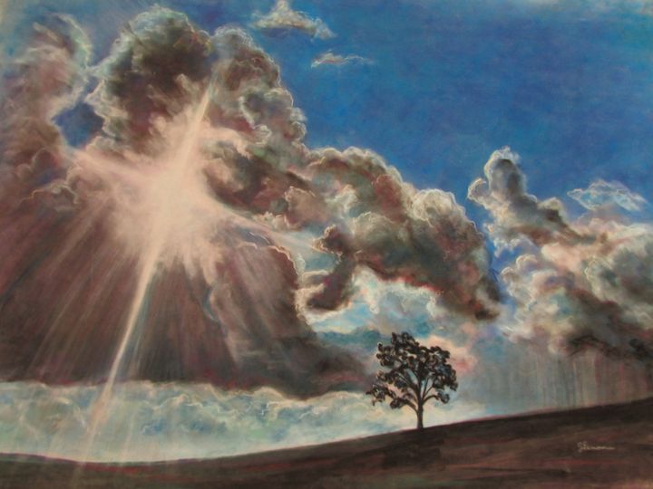 Across the Sky - Art by Julie Lemons - Drawings & Illustration ...