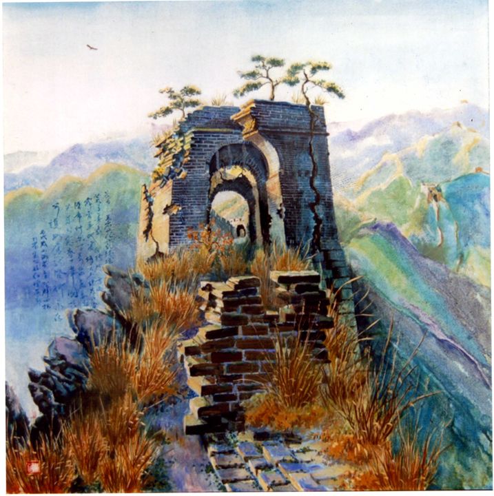 The Great Wall - Billowing Inkstone Gallery - Paintings & Prints ...