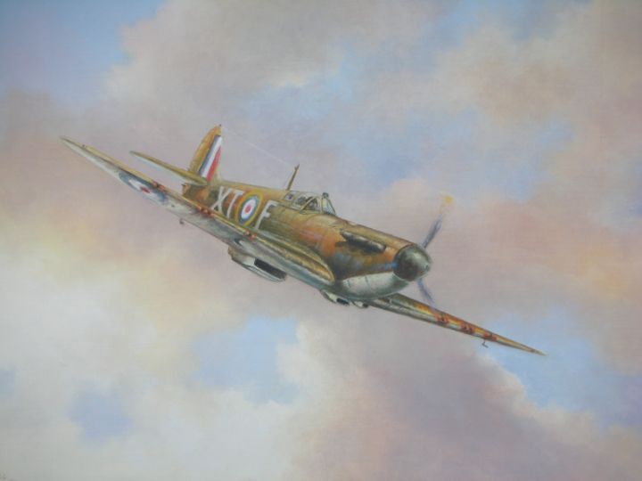 Battle of Britain 'Spitfire' - Horatio Conington - Paintings & Prints ...