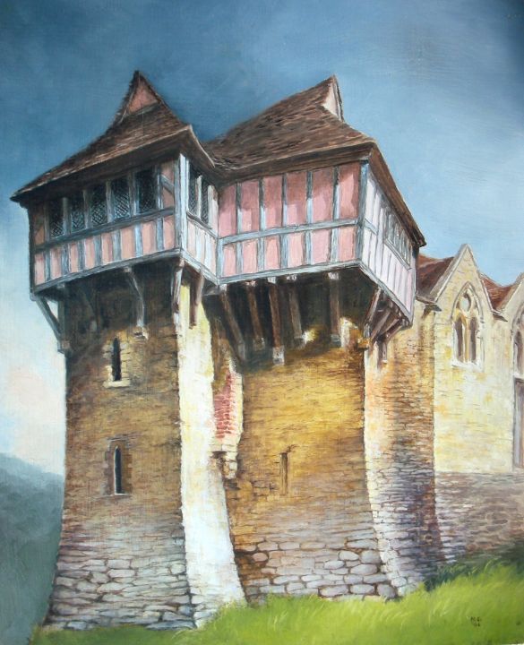 Scotney Castle - Horatio Conington - Paintings & Prints, Buildings ...