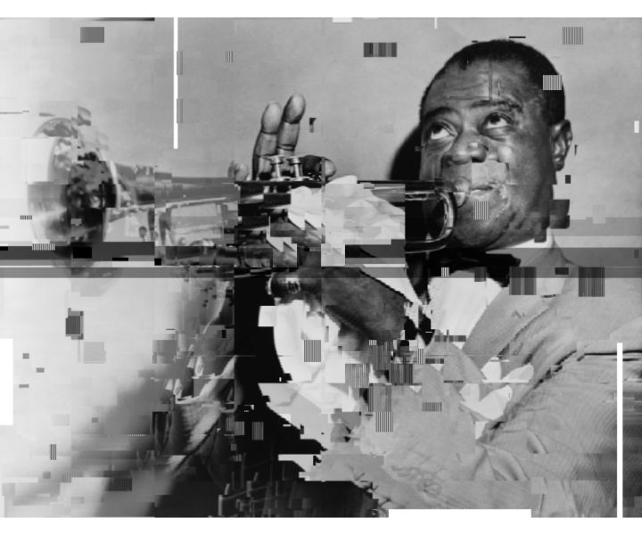 Louis Armstrong Pixelated EXCLUSIVE - red-amber65 - Digital Art & AI ...