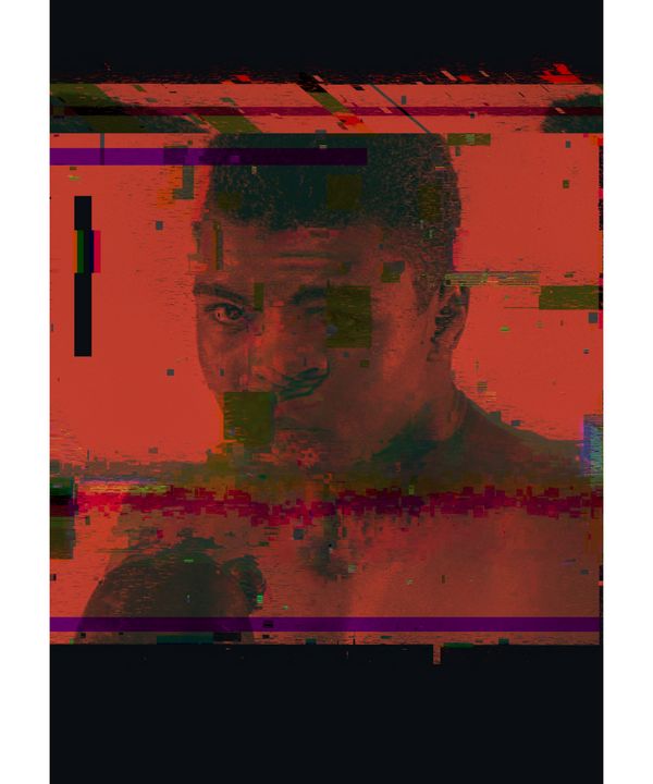 Muhammad Ali Pixelated Abstract Art - red-amber65 - Digital Art & AI ...