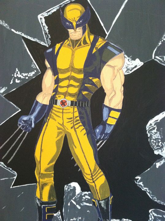 The Real X MAN - J.Clay Originals - Paintings & Prints, Fantasy ...