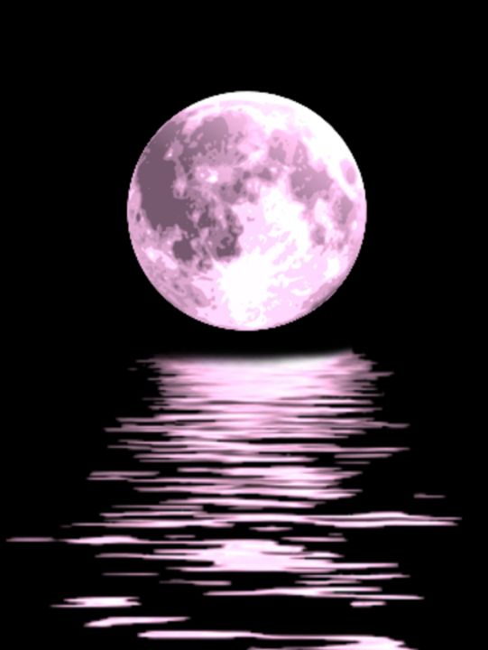 midnight moon - IllumineXprints - Paintings & Prints, Astronomy & Space ...