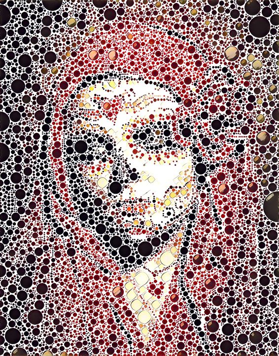 Mambo Sallie Ann - Ken Lomas Artwork - Digital Art & AI, Abstract ...