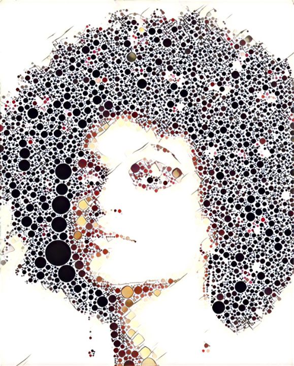 History of the Afro - Ken Lomas Artwork - Digital Art & AI, People ...
