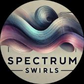 Spectrum Swirls - Paintings & Prints
