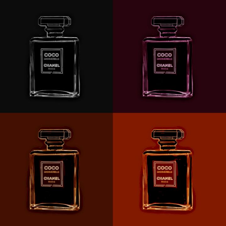 Perfume Collage - amnavore - Digital Art & AI, Abstract, Collage - ArtPal