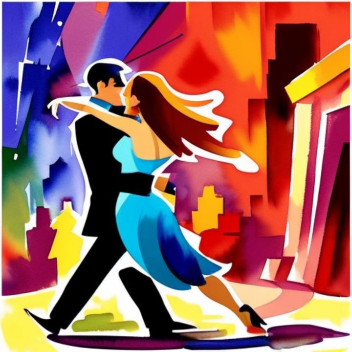 Love Tango - TaskMaster - Paintings & Prints, People & Figures, Love ...