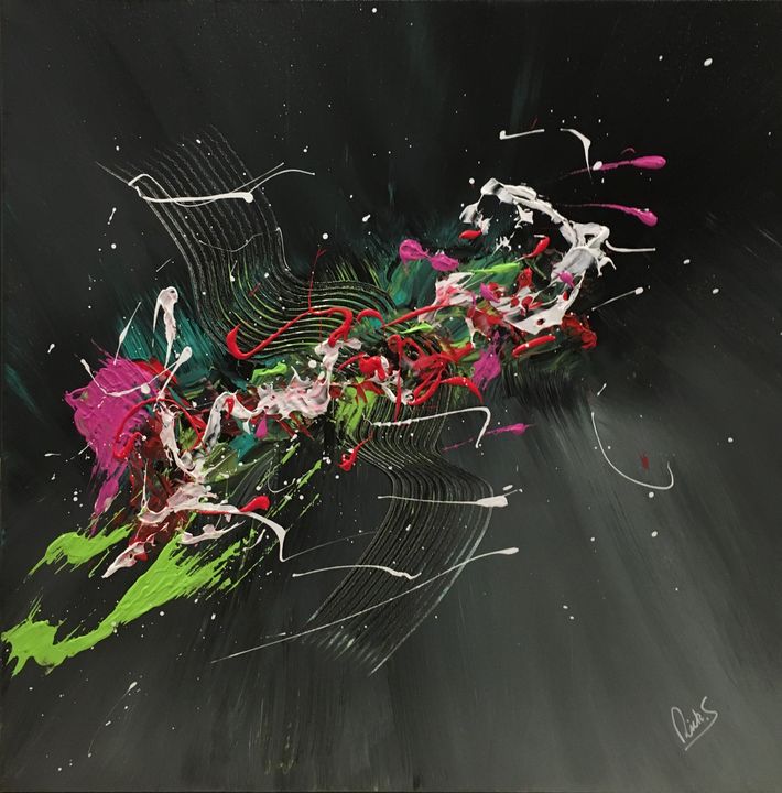 OISEAU DE PARADIS - ricksmith-art / Australian Abstract Artist ...