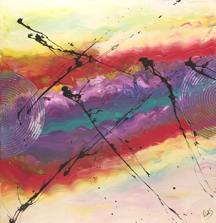 LA LUMIÈRE - ricksmith-art / Australian Abstract Artist - Paintings ...