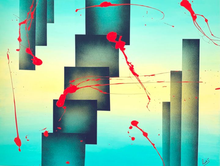 ENIGMA - ricksmith-art / Australian Abstract Artist - Paintings ...