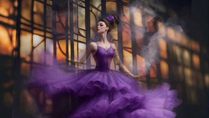 Violet Dancer - vsg - Drawings & Illustration, Entertainment, Other ...