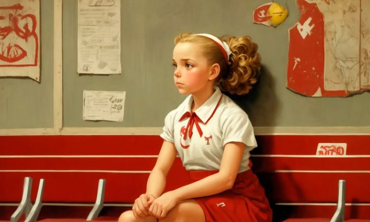 School In The Fifties - vsg - Drawings & Illustration, People & Figures ...
