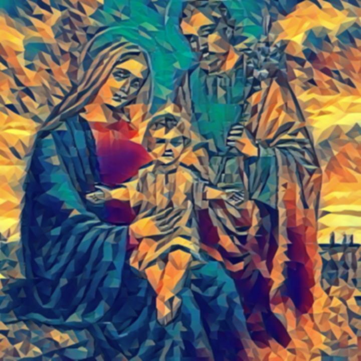 The Holy Family - ETERNITY PAINTINGS - Paintings & Prints, Holidays ...