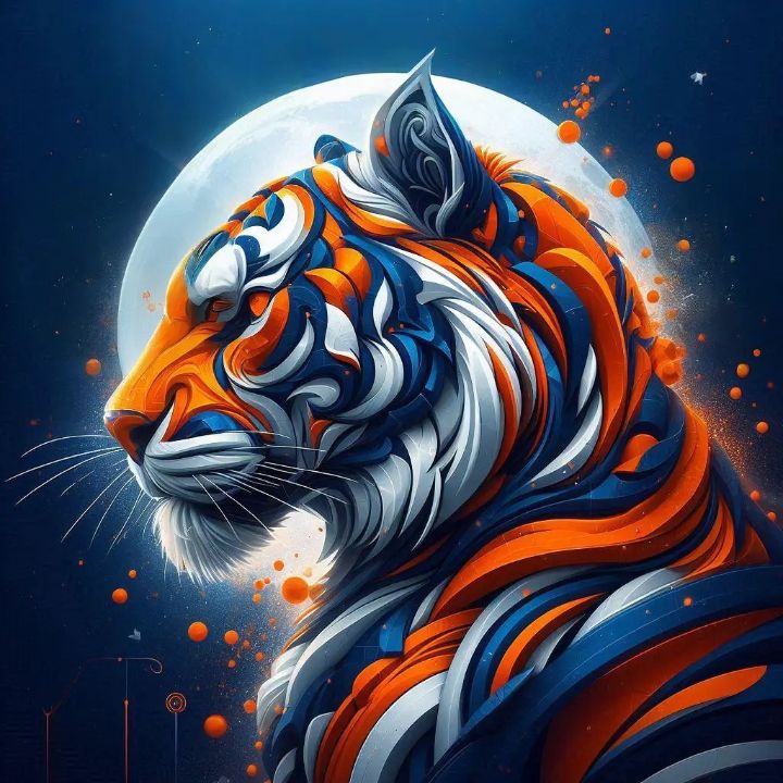 Tiger eyes - Smashing Desgins - Digital Art & AI, Abstract, Collage ...