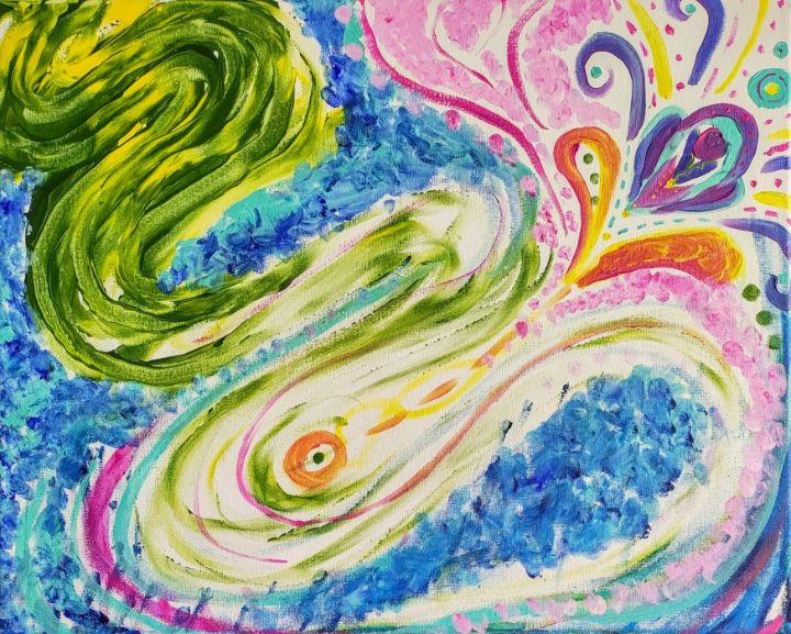 Sploosh!! - Art of Sage - Paintings & Prints, Abstract, Organic - ArtPal