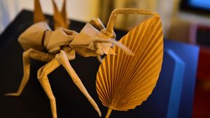 Origami Ant - Origami Life - Crafts & Other Art, Origami - ArtPal