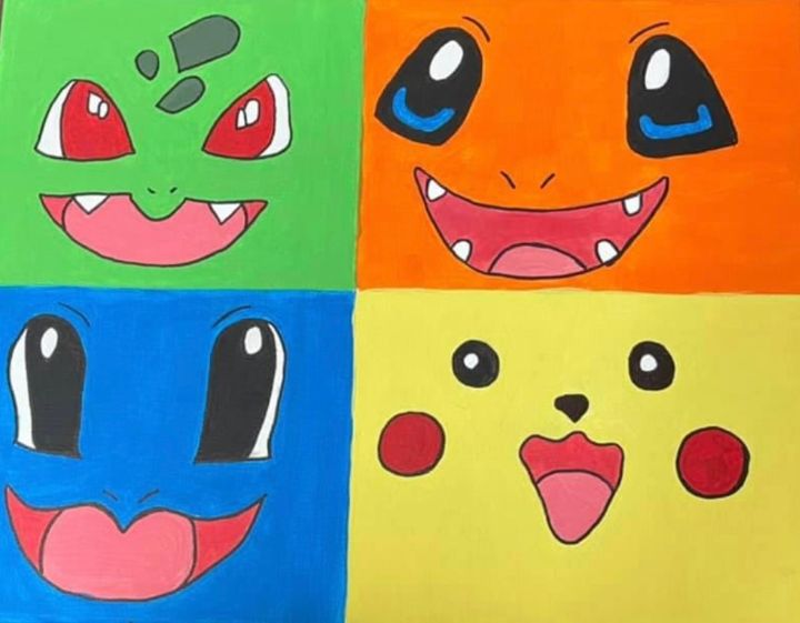 Poké Face - SilverRay - Paintings & Prints, Childrens Art, Other ...