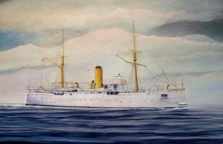 U. S. Coast Guard Cutter Itascis - RaVell Fine Art Studio - Paintings ...