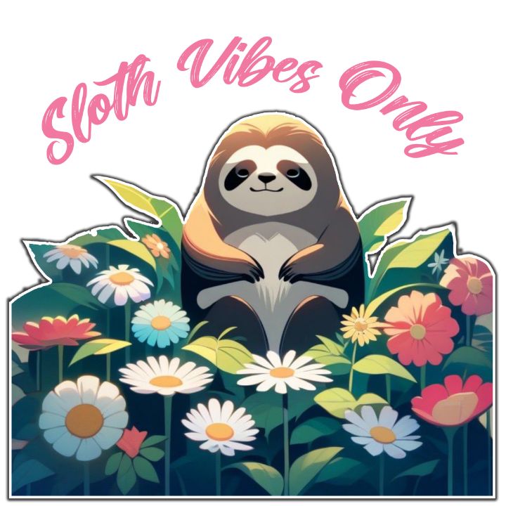Sloth Vibes Only - Morbid Candy Boutique - Drawings & Illustration ...