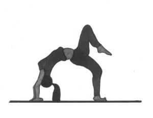 Wheel Bend Pose - Junie - Drawings & Illustration, Sports & Hobbies ...
