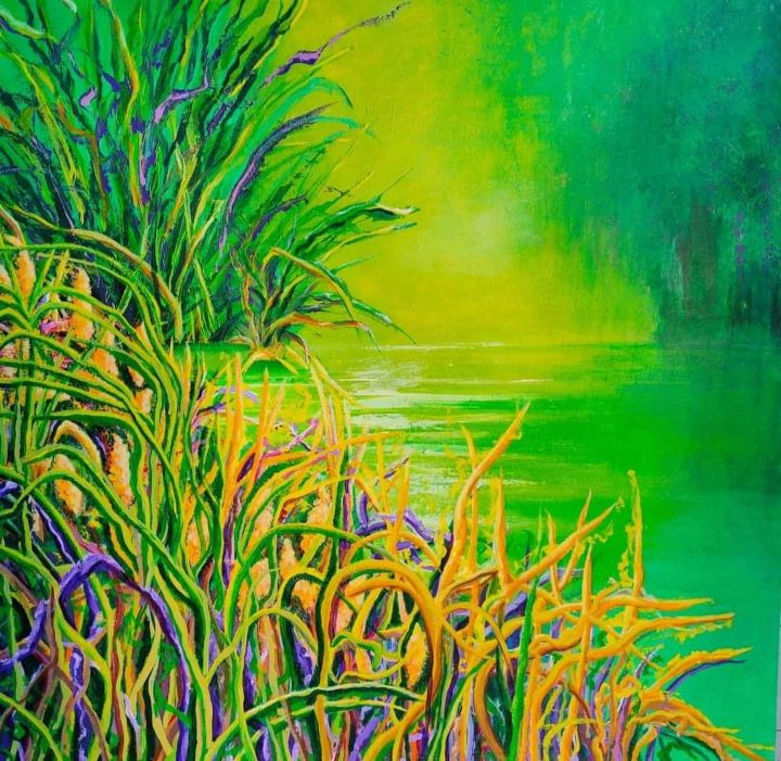Solentiname (2019) - Berta Marenco's Paintings (Nicaragua) - Paintings ...