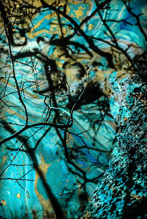 Cerulean Paradise - Jill Ervin - Photography, Abstract, Other Abstract ...