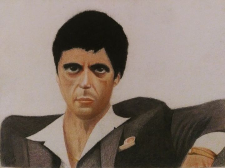 Tony Montana - Tim Weaver - Drawings & Illustration, People & Figures ...