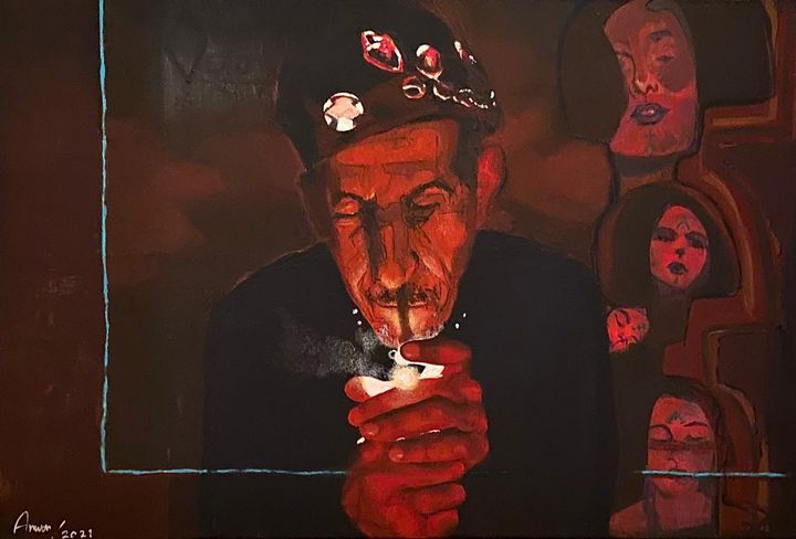 No title ( Sold out ) - Anwar - Paintings & Prints, Abstract, Fractal ...