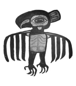 White Chikat Indian Raven Spirit - Web Seed Designs - Digital Art ...