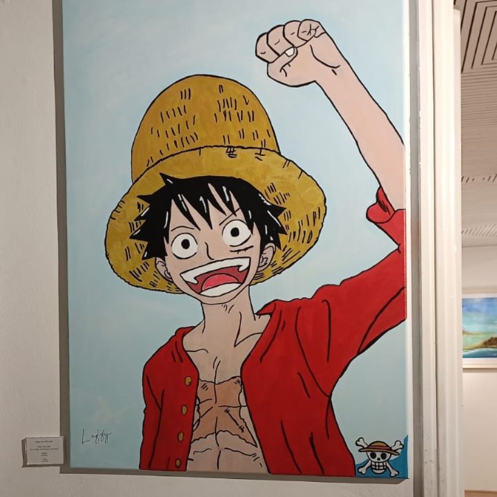 Luffy - MamaMaryArtist - Paintings & Prints, Childrens Art, Other ...