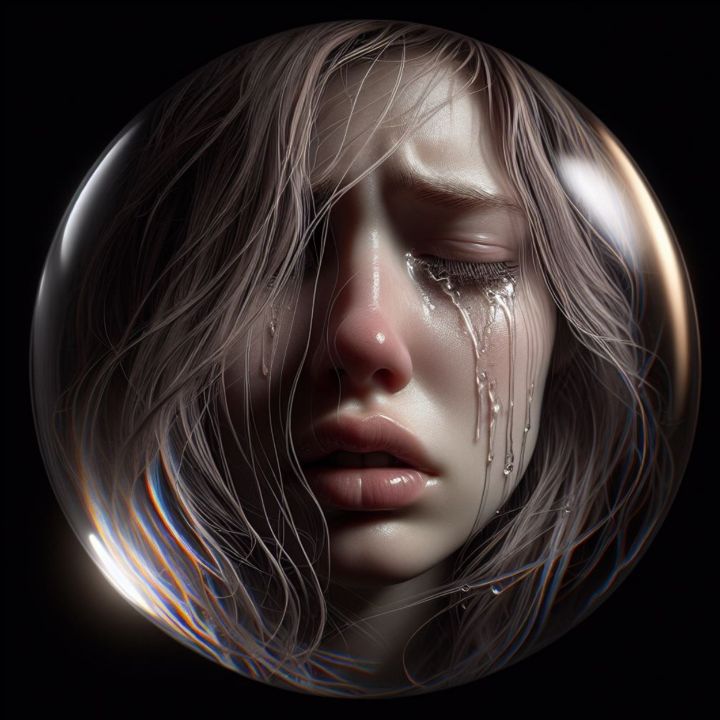 Transparent Tears - L_dream94 - Digital Art & AI, People & Figures ...