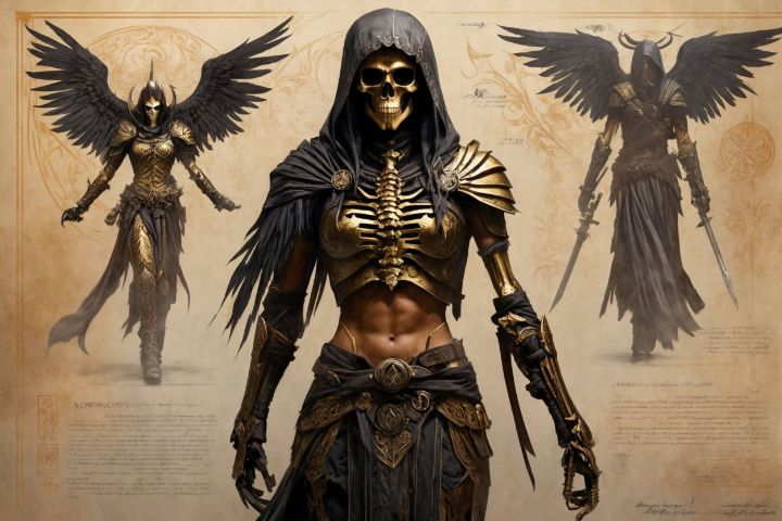 Skeleton warrior - Creative Digital Art - Digital Art, Fantasy ...