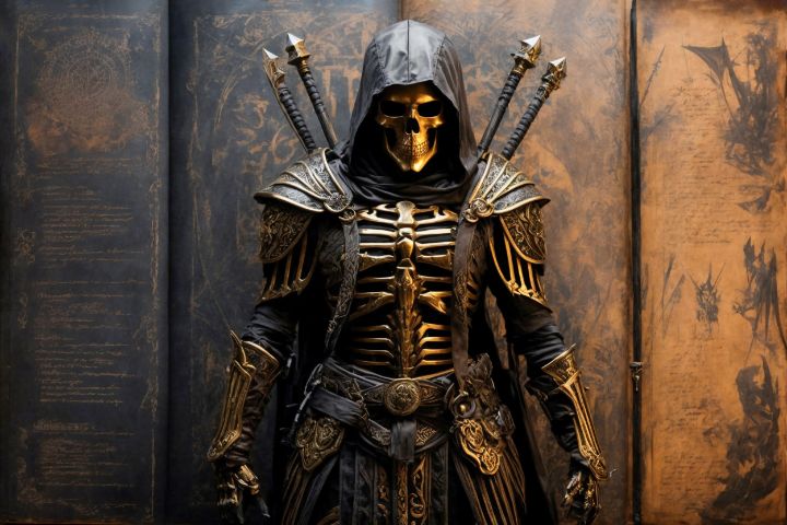 Skeleton warrior - Creative Digital Art - Digital Art & AI, Fantasy ...