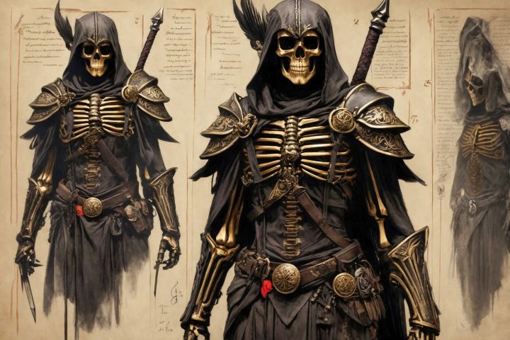 Skeleton warrior - Creative Digital Art - Digital Art, Fantasy ...