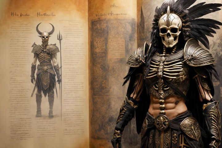 Skeleton warrior - Creative Digital Art - Digital Art, Fantasy ...