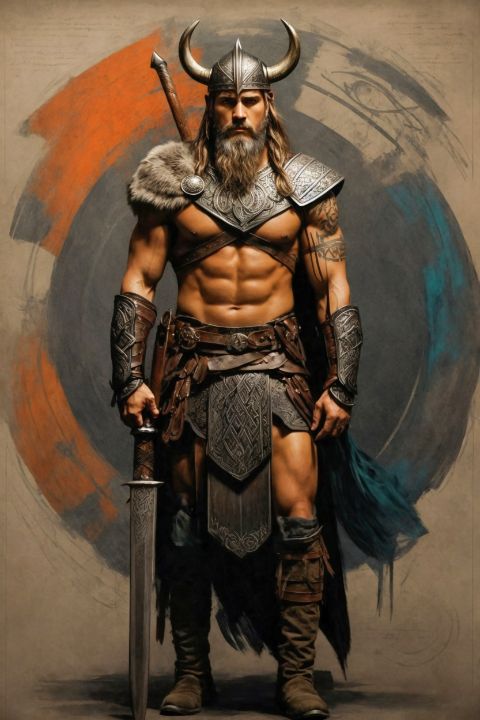 Viking warrior - Creative Digital Art - Digital Art, Ethnic, Cultural ...