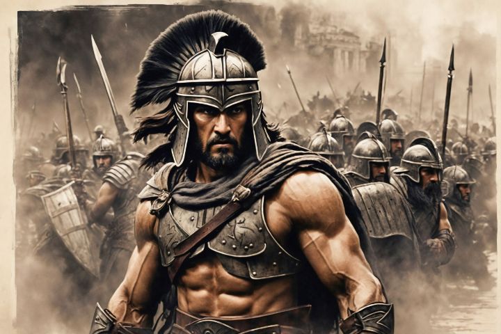 Torjan warrior - Creative Digital Art - Digital Art & AI, Ethnic ...