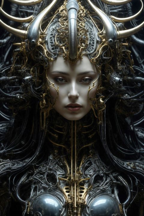 biomechanical cybermech woman - Creative Digital Art - Digital Art & AI ...